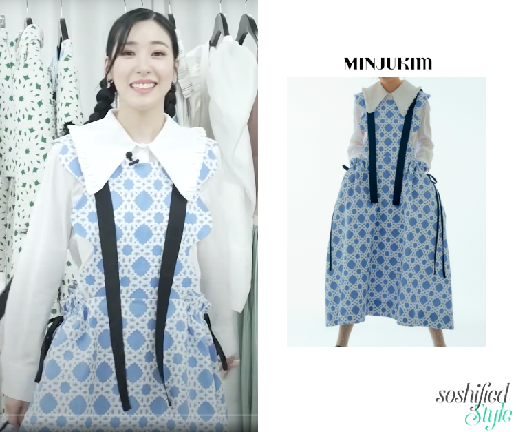 Minju Kim : Big Bow Apron Dress @ minjukim.co $1,140